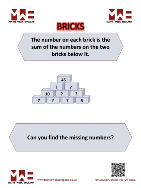 New Puzzle Posters for 2023 - Maths Week England