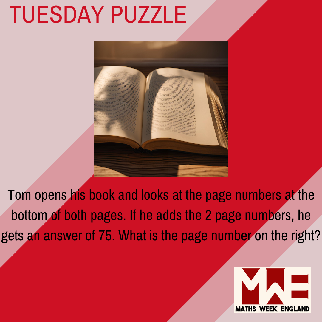 Tuesday - Maths Week England